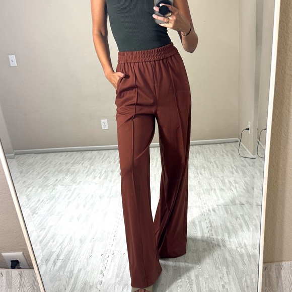 Tibi | Pants & Jumpsuits | Tibi Ultra Wide High Waist Pants | Poshmark